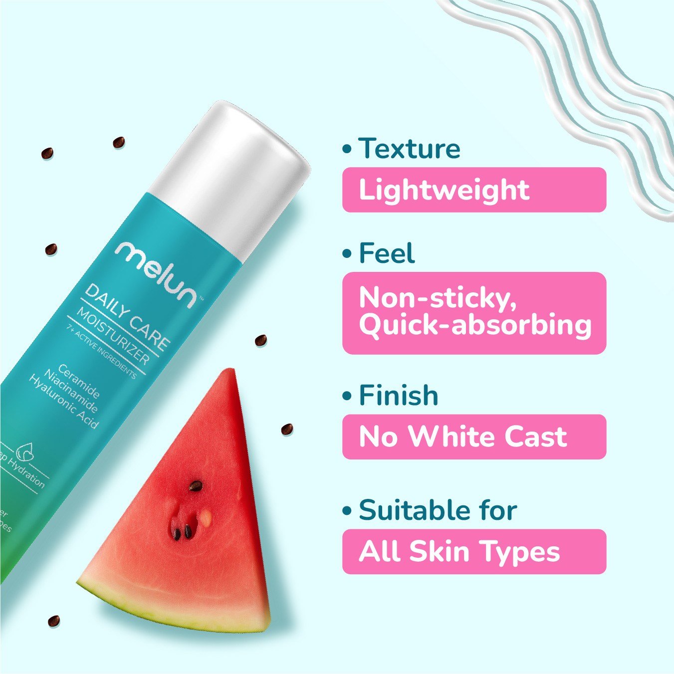 Daily Care Moisturizer with Vitamin C and Ceramide – 50gm | Melun